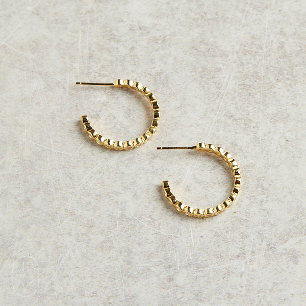 Pave Cz Eternity Hoop Earrings By Elyssa Bass Designs – Bella Vita ...