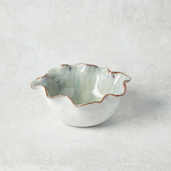 Reactive Glaze Stoneware Ruffle Bowl – Bella Vita Gifts & Interiors