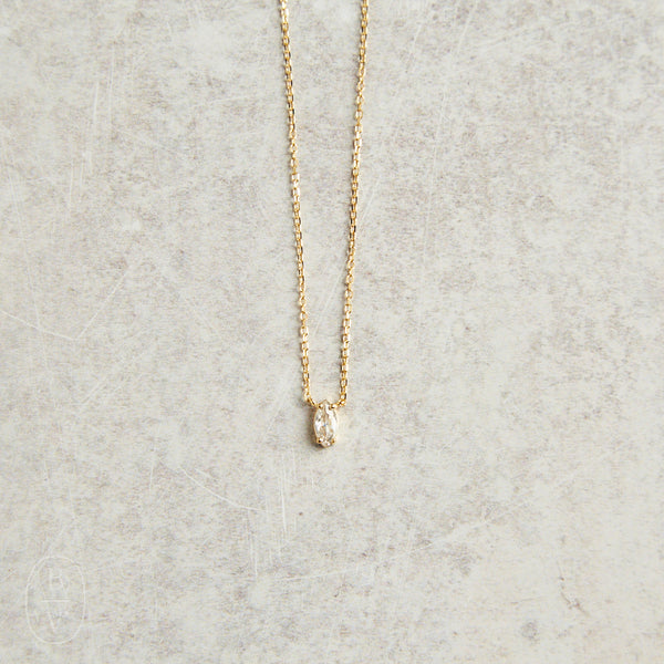 Marquis Cz Necklace By Elyssa Bass Designs – Bella Vita Gifts & Interiors